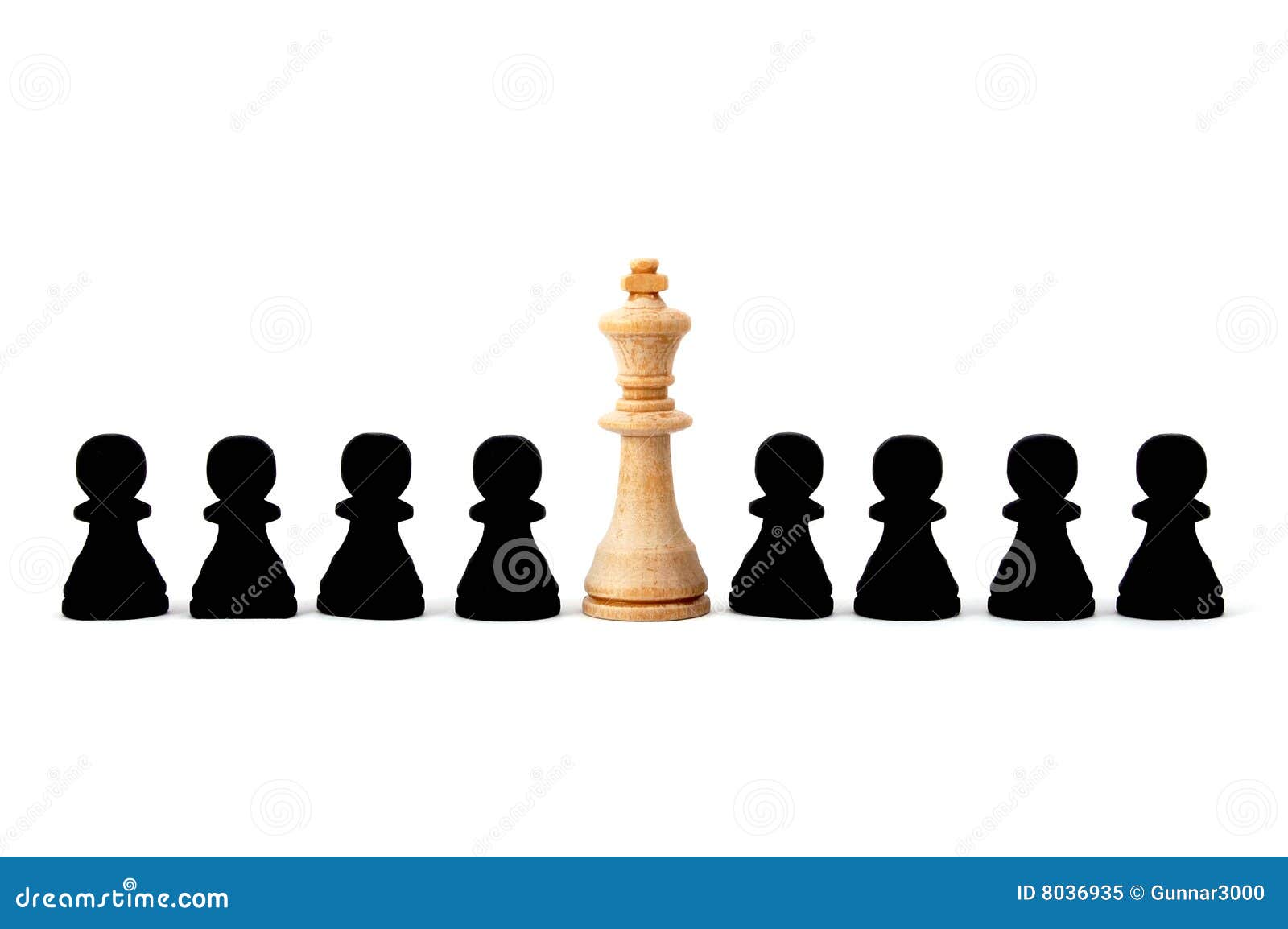 Individual chess people stock image. Image of black, individual - 8036935