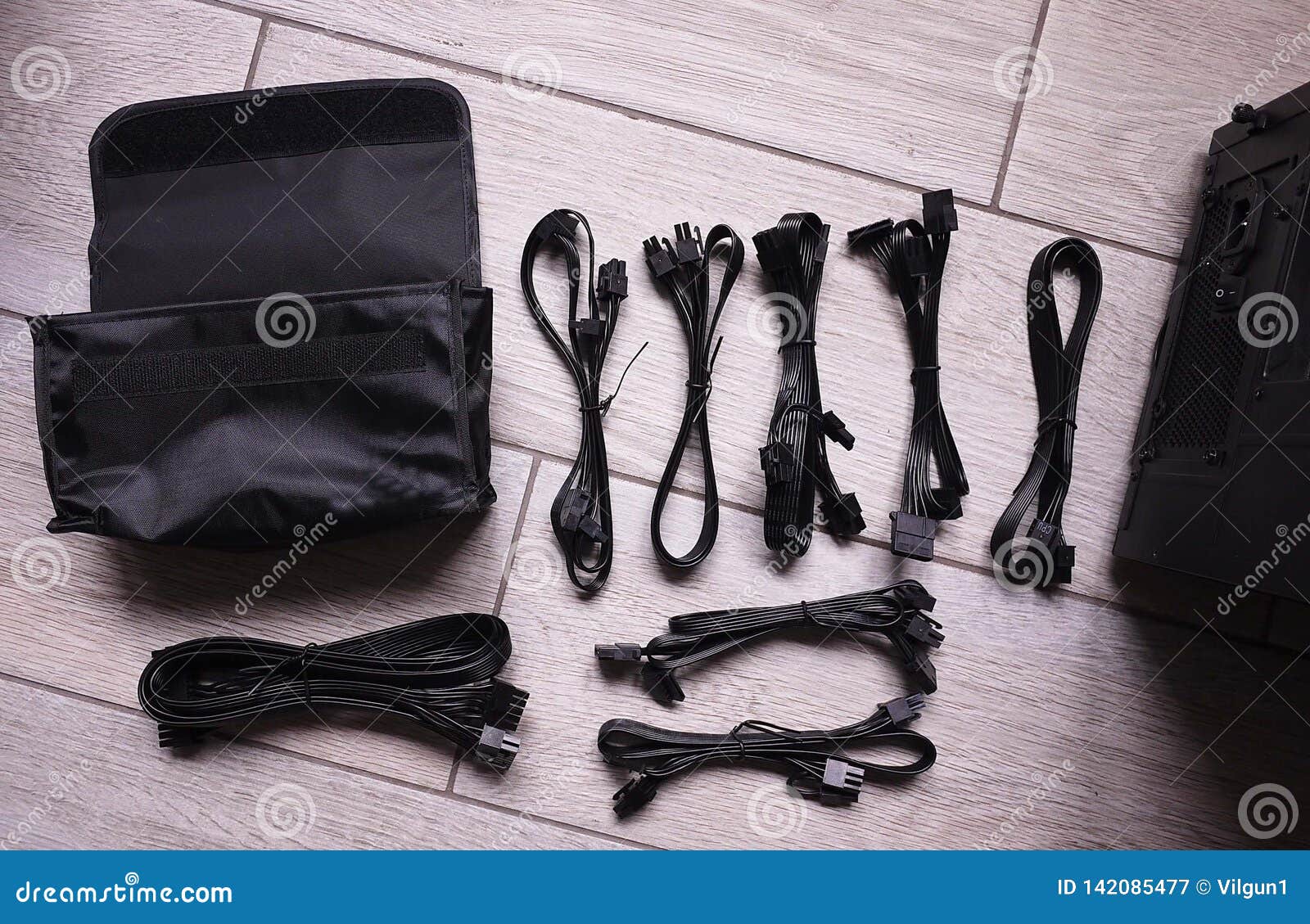 Individual Components of a Personal Computer. Personal Computer Power ...