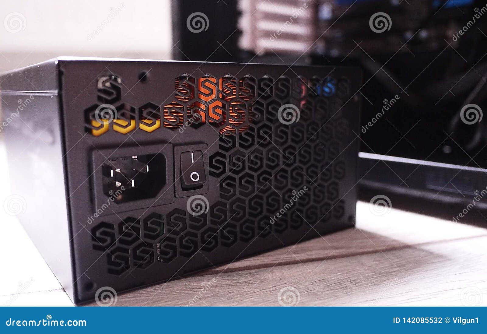 Individual Components of a Personal Computer. Personal Computer Power ...