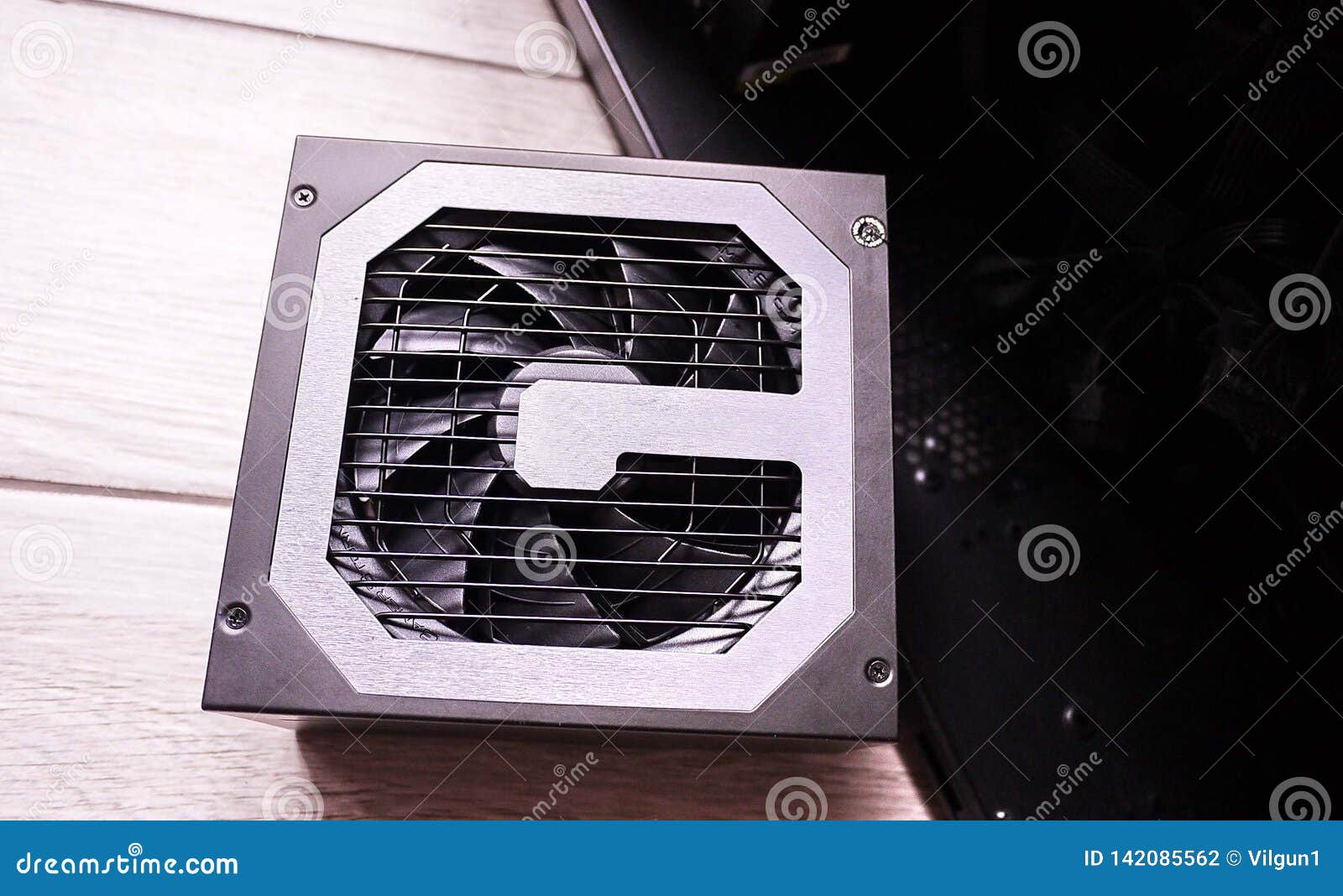 Individual Components of a Personal Computer. Personal Computer Power ...