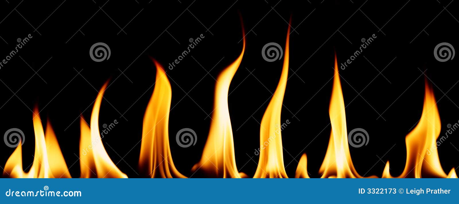 Individual flames stock image. Image of flare, decorative - 3322173