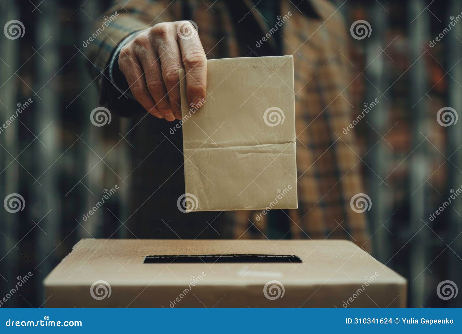 Person Placing Paper in Box Stock Photo - Image of workflow, object ...