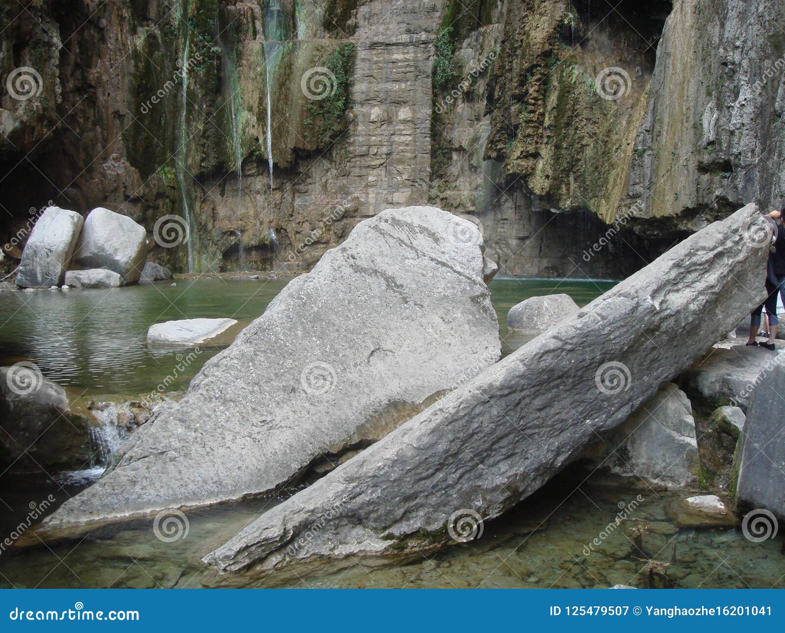 Individual Metamorphic Rocks in Karst Valleys Stock Image - Image of ...