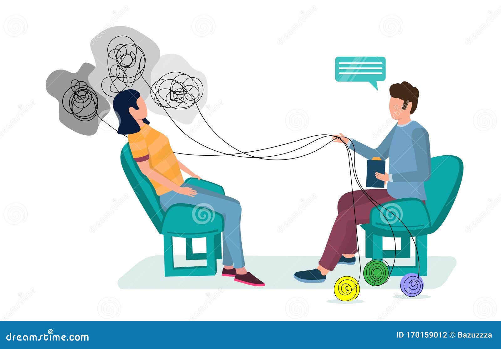 Individual Therapy Vector Concept for Web Banner, Website Page Stock ... Individual Therapy Vector Concept for Web Banner, Website Page Stock ...