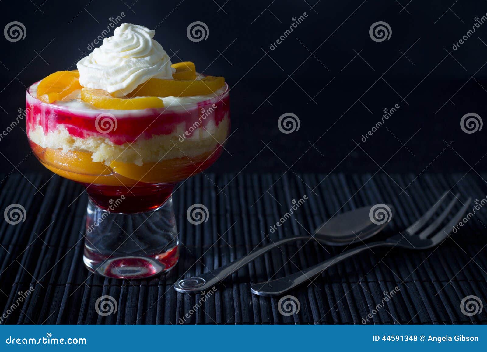 Individual Trifle stock photo. Image of jelly, single - 44591348