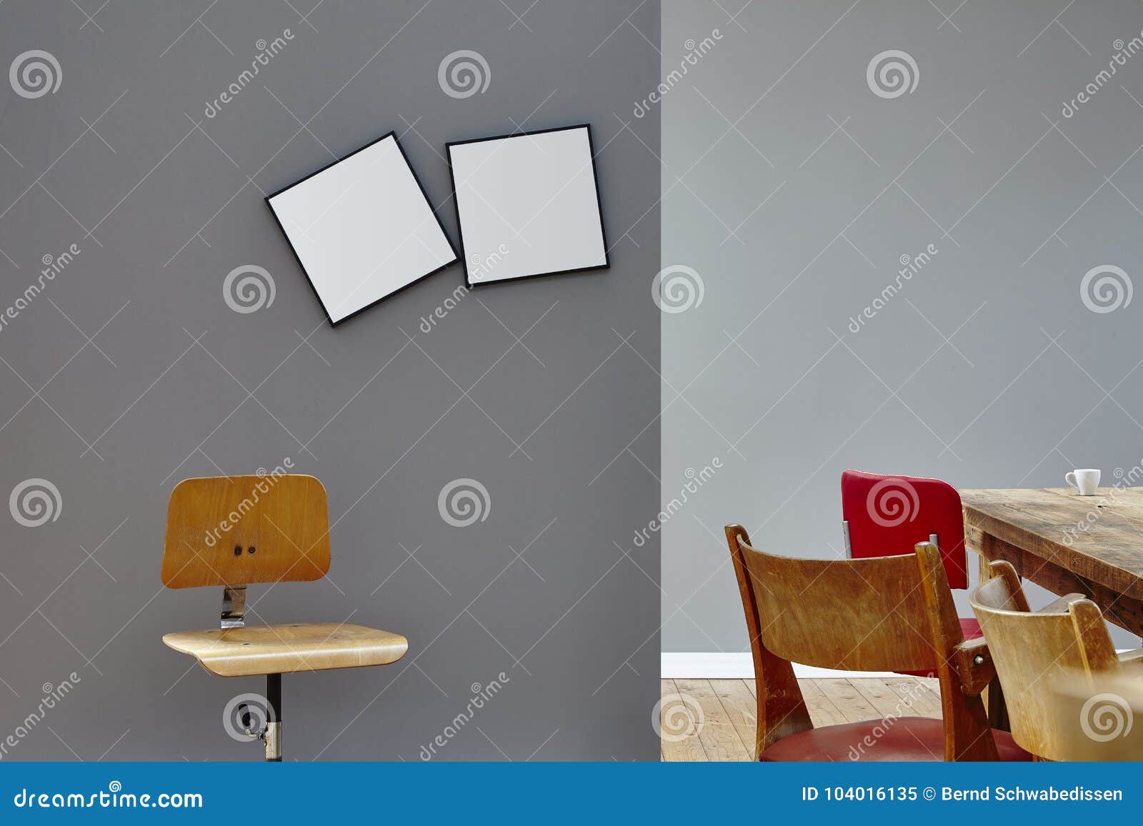 Individual and Unique Conference Room in Loft Atmosphere Stock Image ...