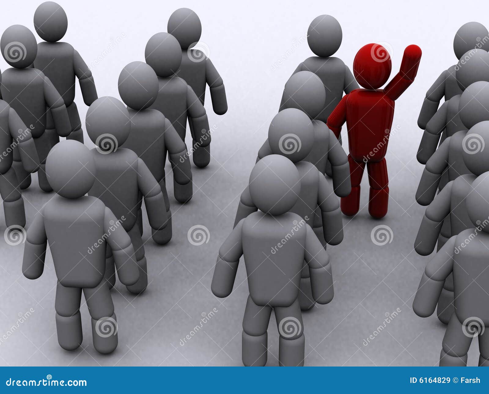 Individualidad stock de ilustración. Ilustración de individualidad ...