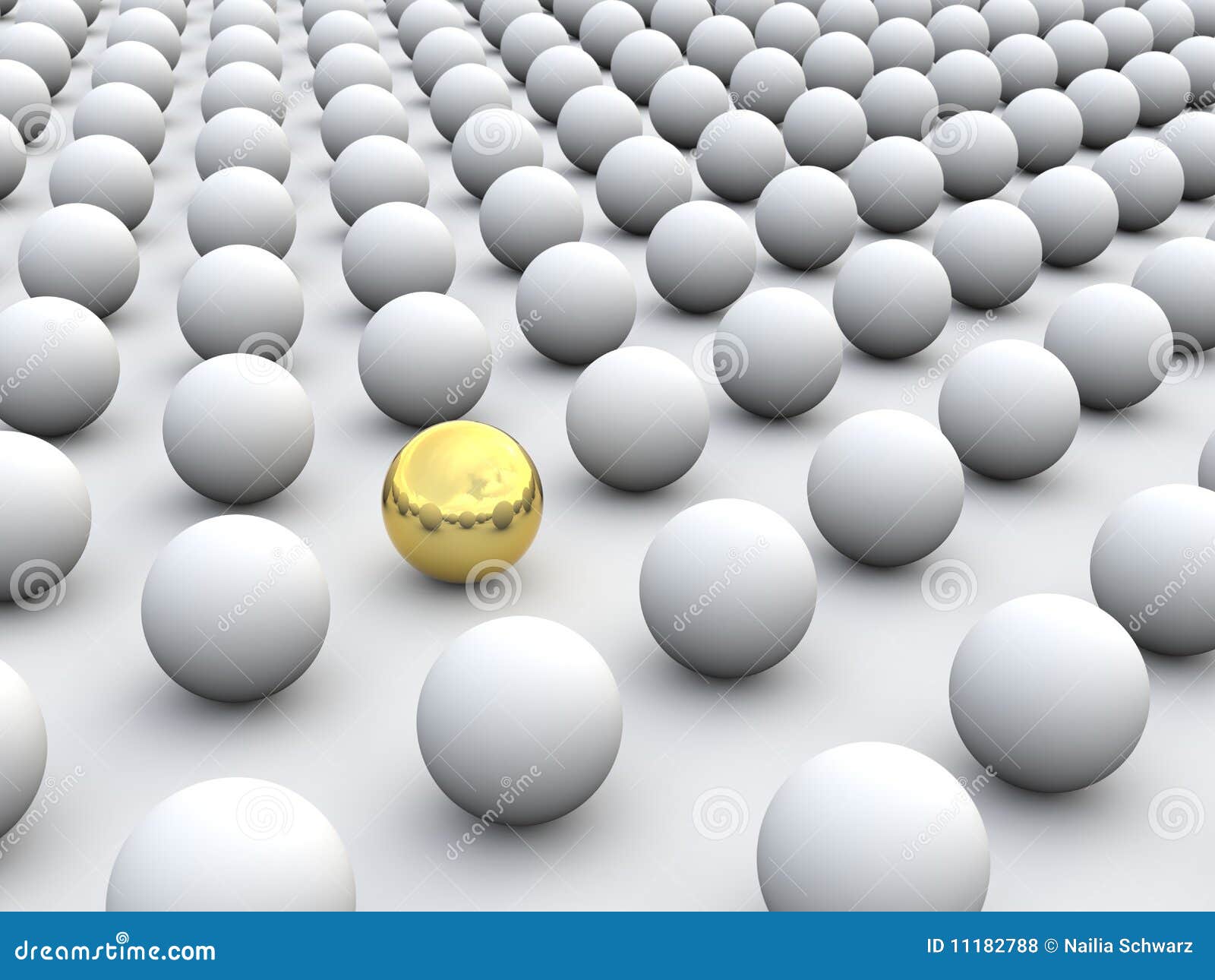 Individualisme Et Unicité Du Concept 3D Illustration Stock ...