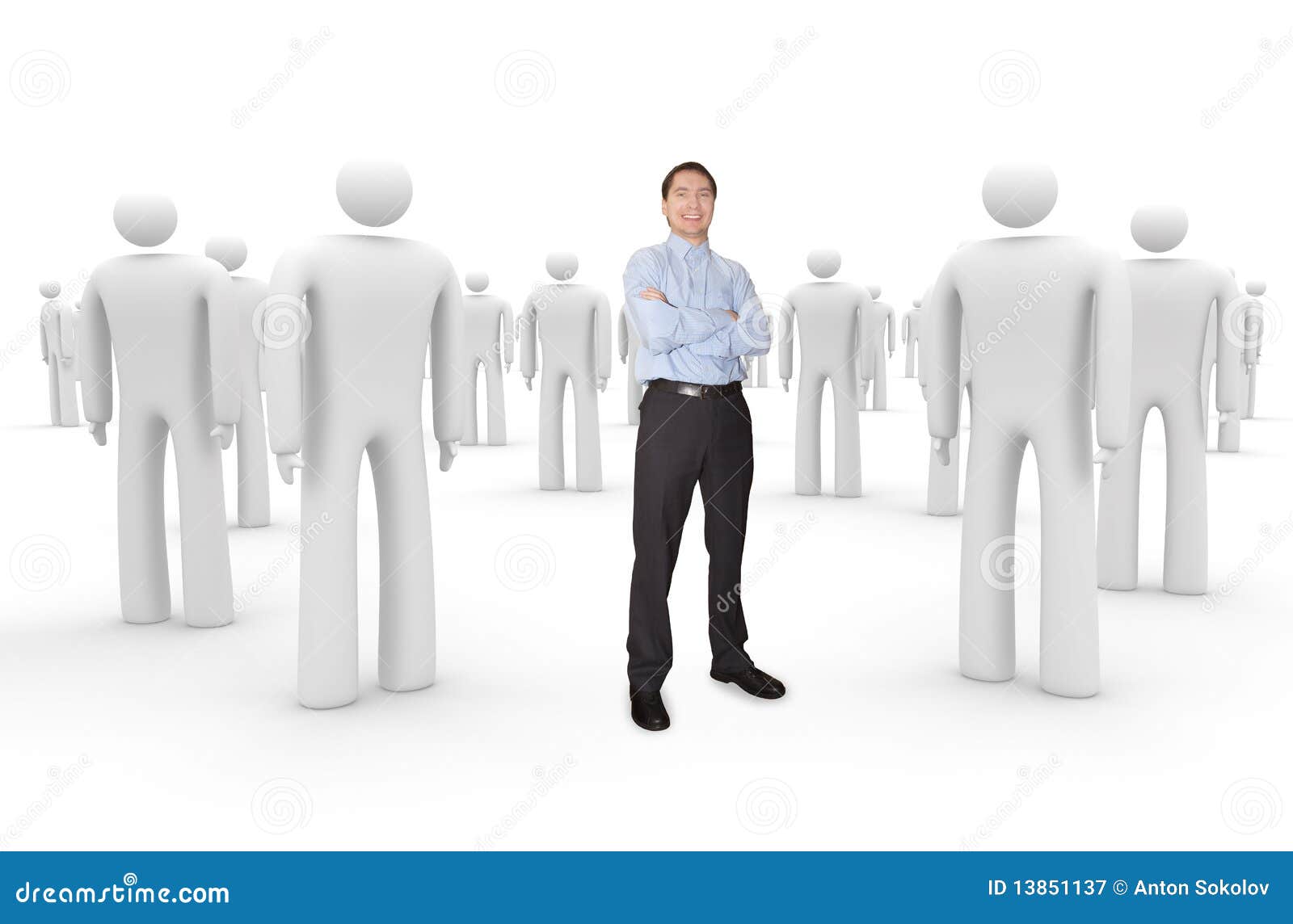Individuality stock image. Image of individuality, white - 13851137