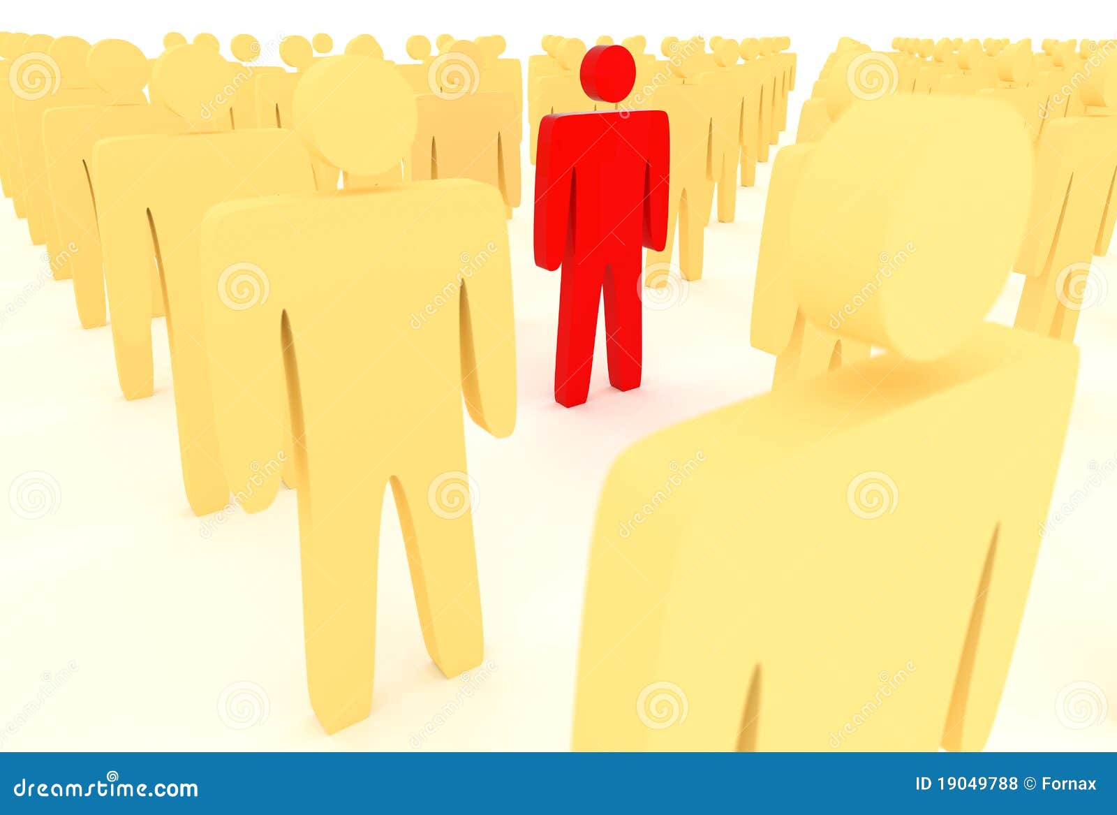Individuality stock illustration. Illustration of special - 19049788