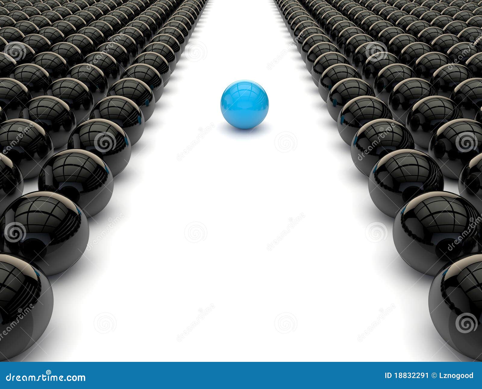 Individuality concept stock illustration. Illustration of important ...