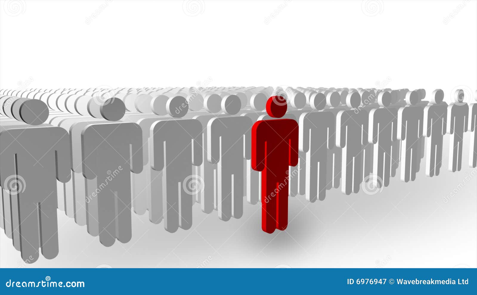 Individuality concept stock illustration. Illustration of competition ...