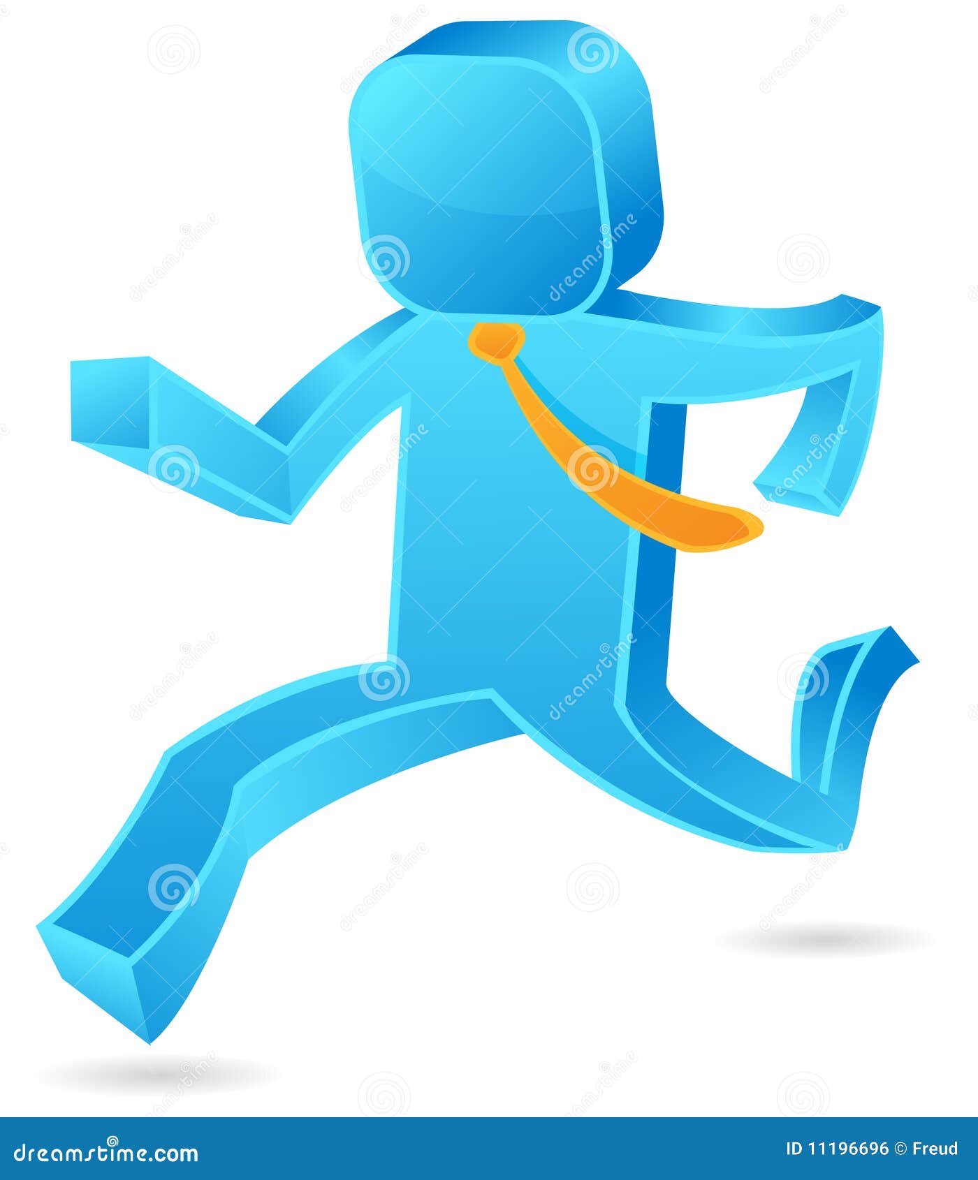 Individuo Cuadrado - Corrida Stock de ilustración - Ilustración de ...