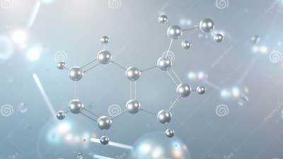 Indole-3-carbinol Molecular Structure, 3d Model Molecule, Antioxidant ...