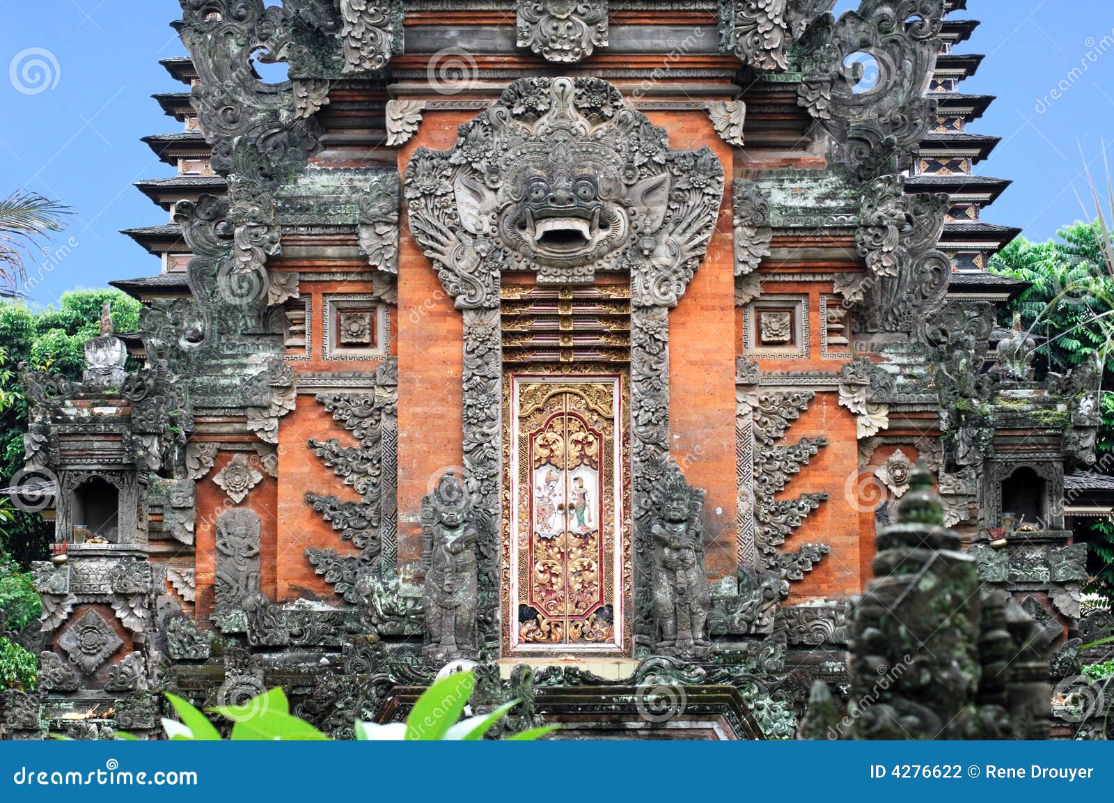 Indonesia, Bali: Temple stock photo. Image of asia, religious - 4276622