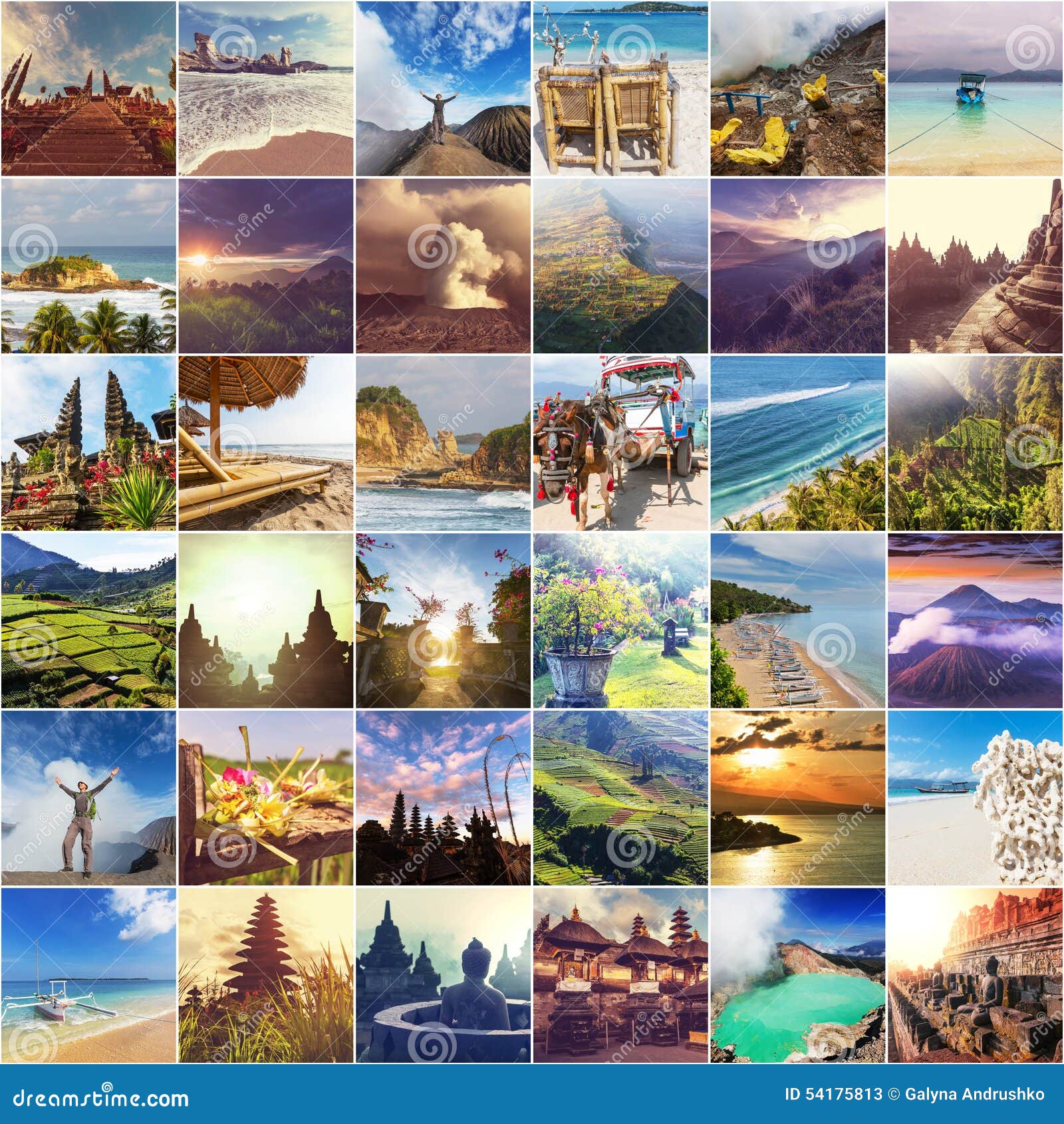 Indonesia collage stock image. Image of couple, bali - 54175813
