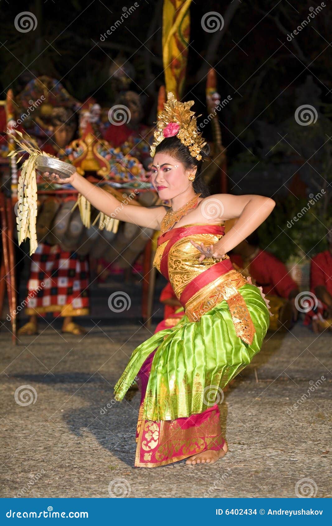 Indonesia Dancer in Temple editorial stock image. Image of bali - 6402434