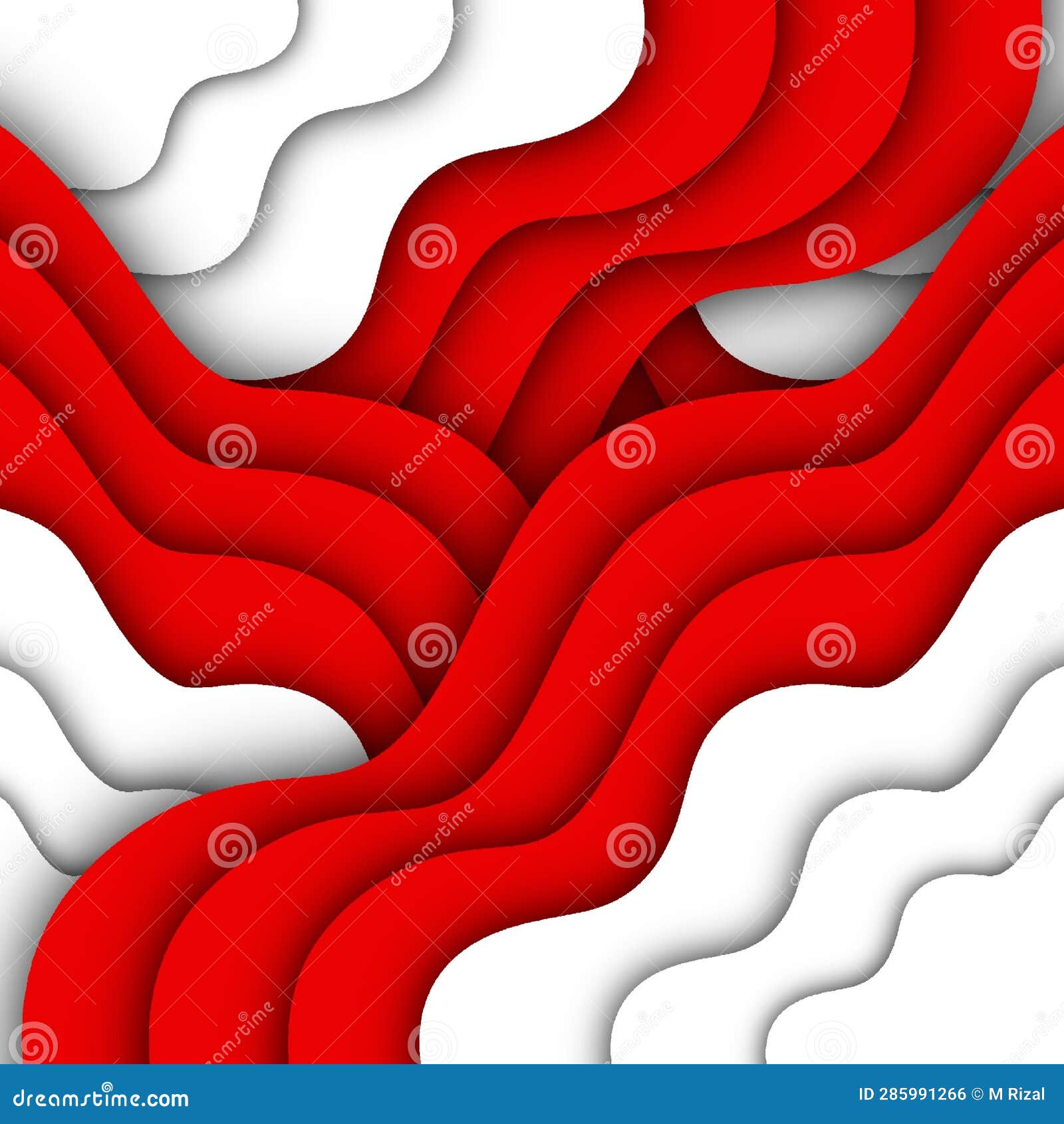 Indonesia Flag Border Frame Background Design Stock Illustration ...