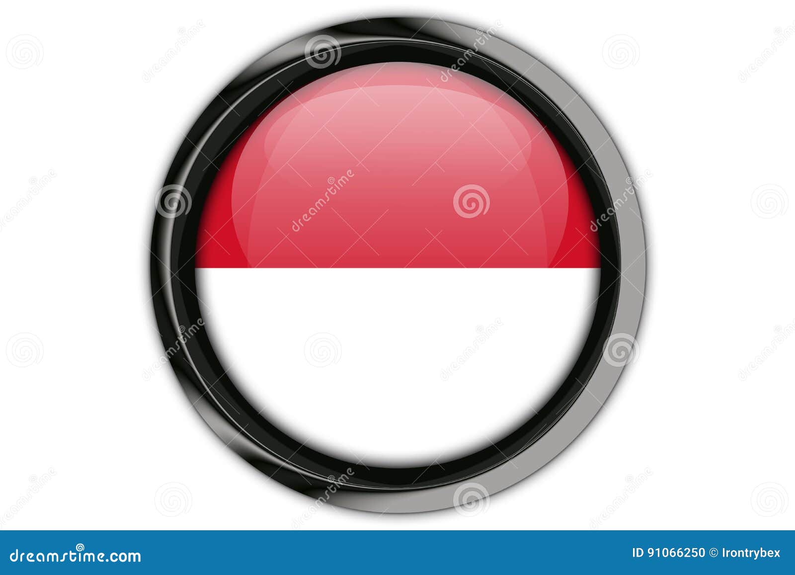 Indonesia Flag in the Button Pin Isolated on White Background Stock ...