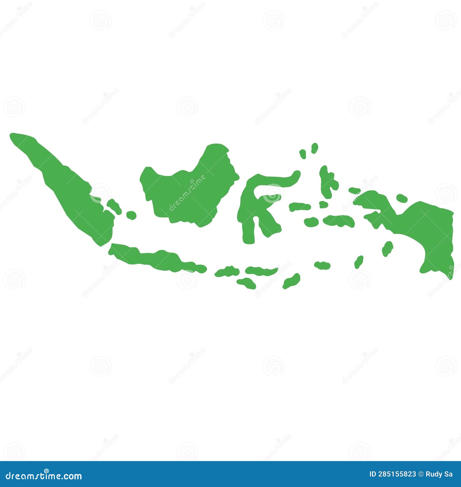 Indonesia geographic map stock illustration. Illustration of number ...