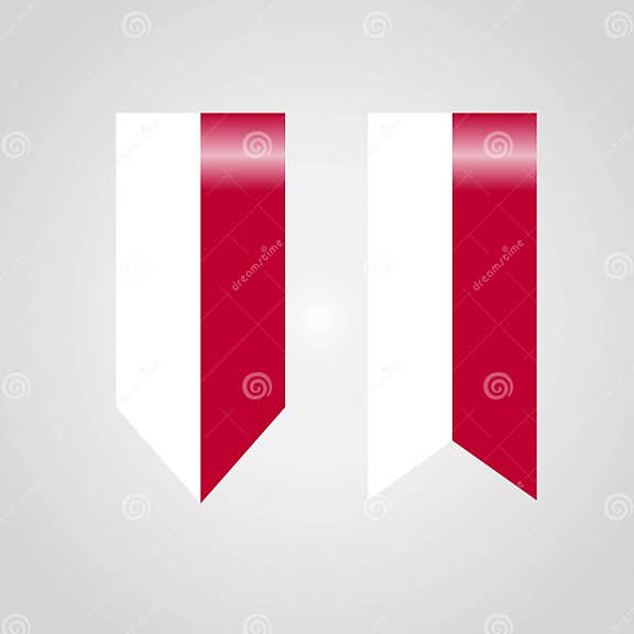 Indonesia Haning Flag stock vector. Illustration of flag - 145269060