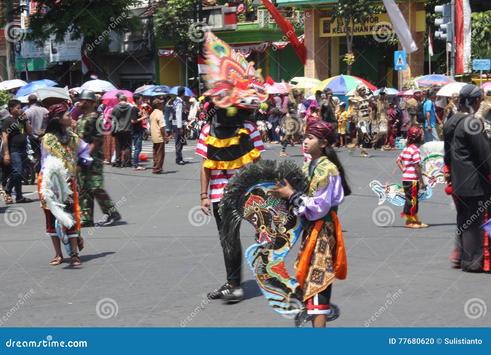 Indonesia Independence Day Carnival Editorial Image - Image of ...