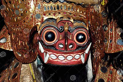 Indonesia, Java, Bali: Mask Stock Photo - Image of festivity, evil: 4275606