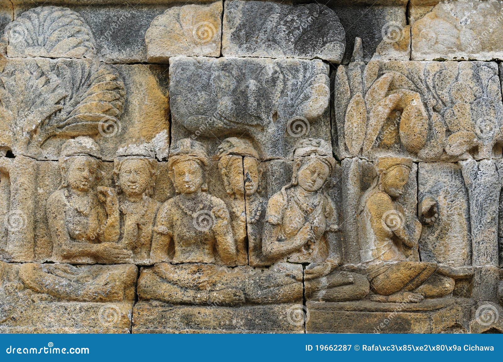 Indonesia, Java. Borobodur stock image. Image of destinations - 19662287