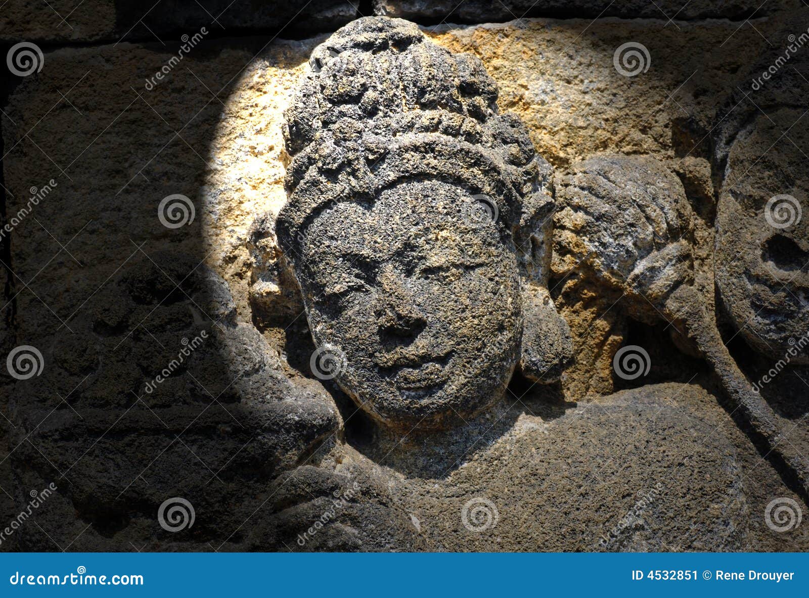 Indonesia, Java, Borobudur: Temple Stock Image - Image of mystery ...
