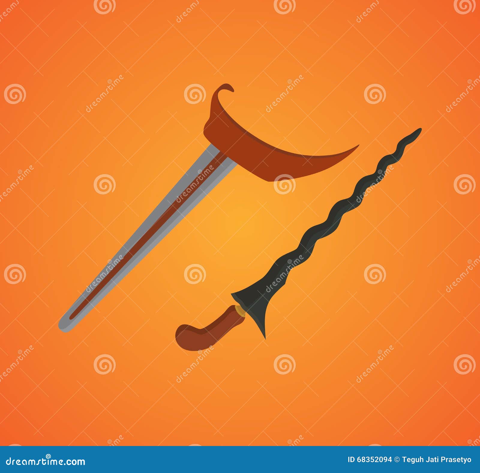 Keris Cartoons, Illustrations & Vector Stock Images - 252 Pictures to ...