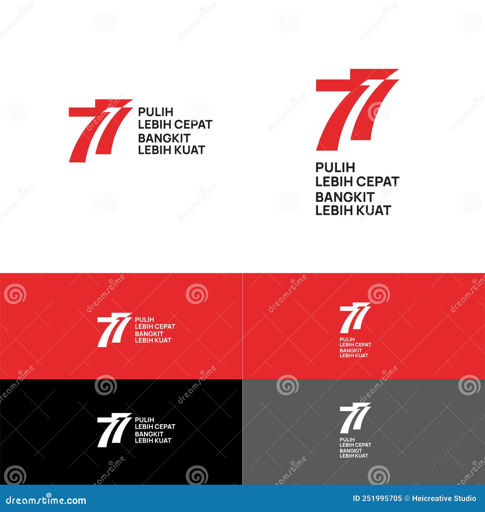 Indonesia Logo 77 Vector Illustration Stock Vector - Illustration of ...