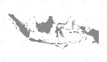 Indonesia Map Unitary State Of The Republic Of Indonesia Stock Vector Illustration Of Vector
