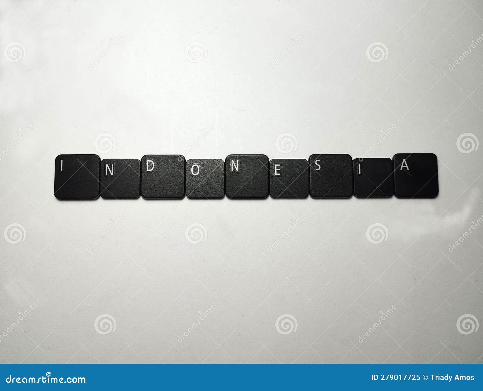 Indonesia Word Written with Computer Buttons Stock Image - Image of ...