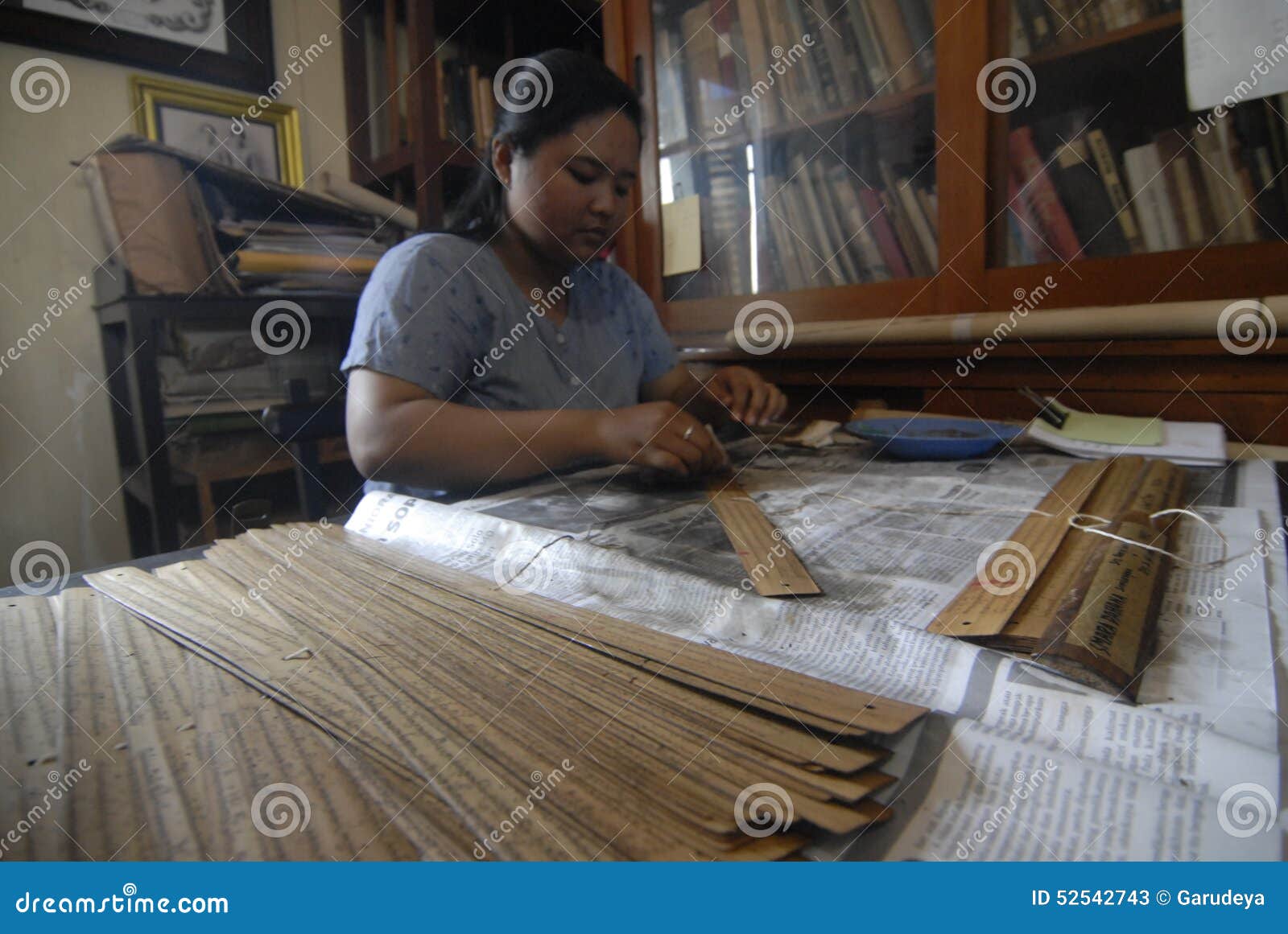 INDONESIA WRITTEN TRADITION Editorial Stock Photo - Image of java ...