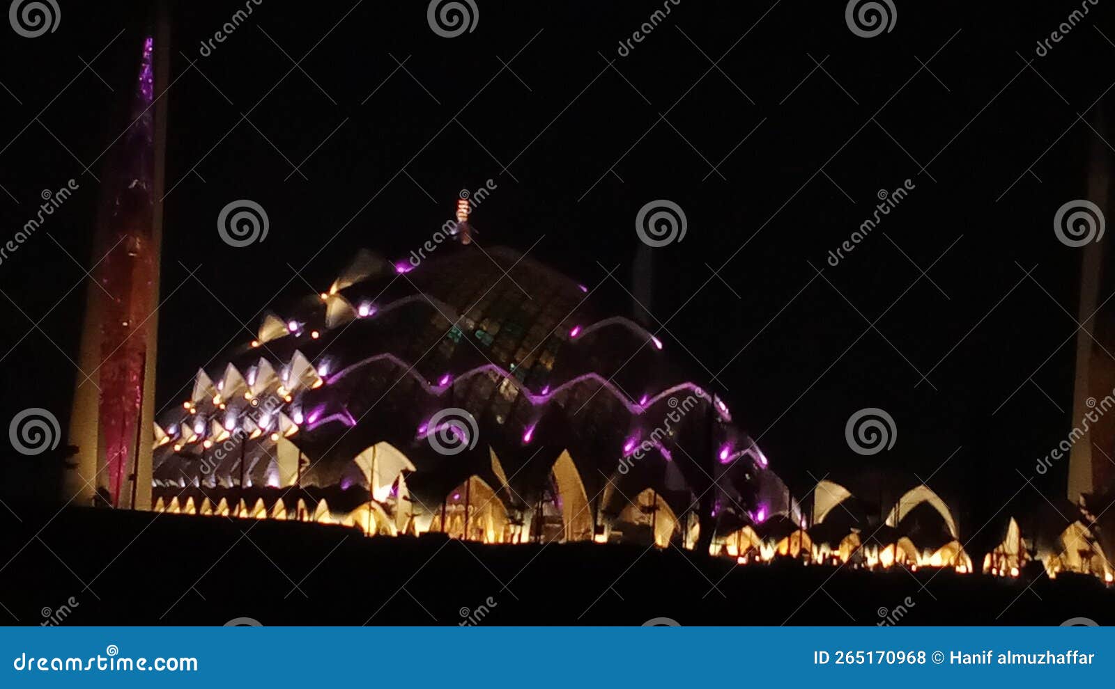Indonesian Al-Jabbar Mosque Editorial Stock Photo - Image of mosque ...