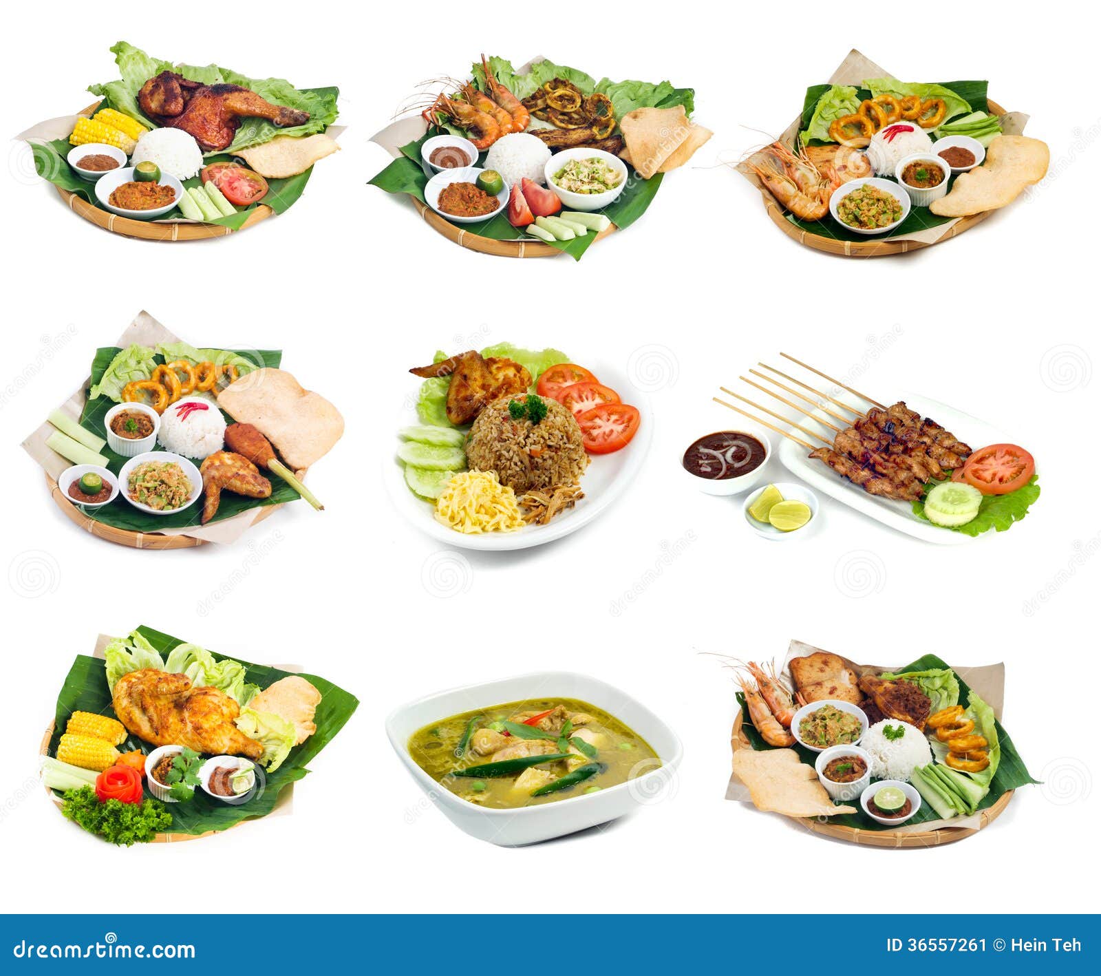 Indonesian Bali Food on Background Stock Image - Image of healthy, food ...