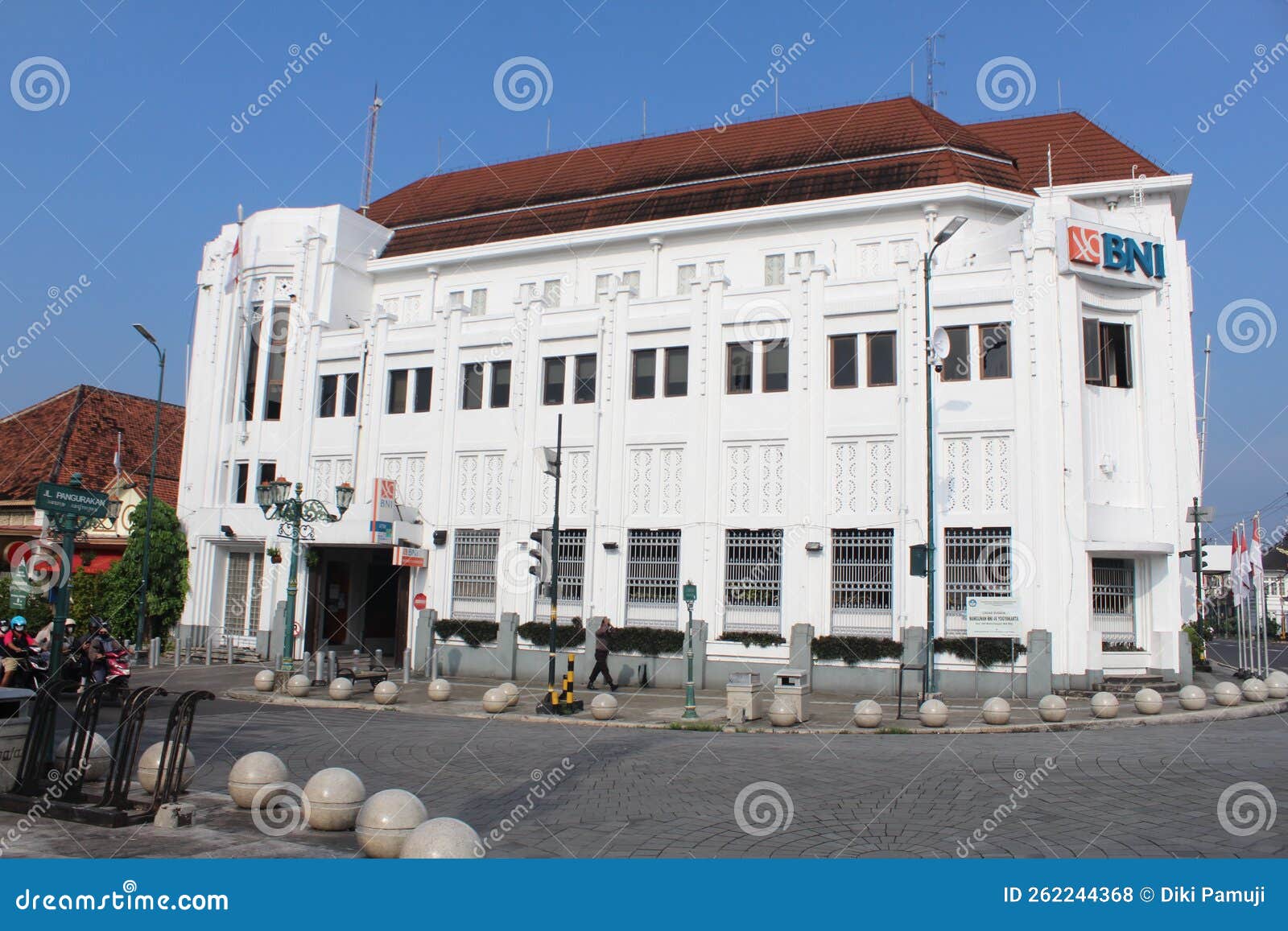 Indonesian Bank Monument in Jogja Editorial Stock Photo - Image of ...