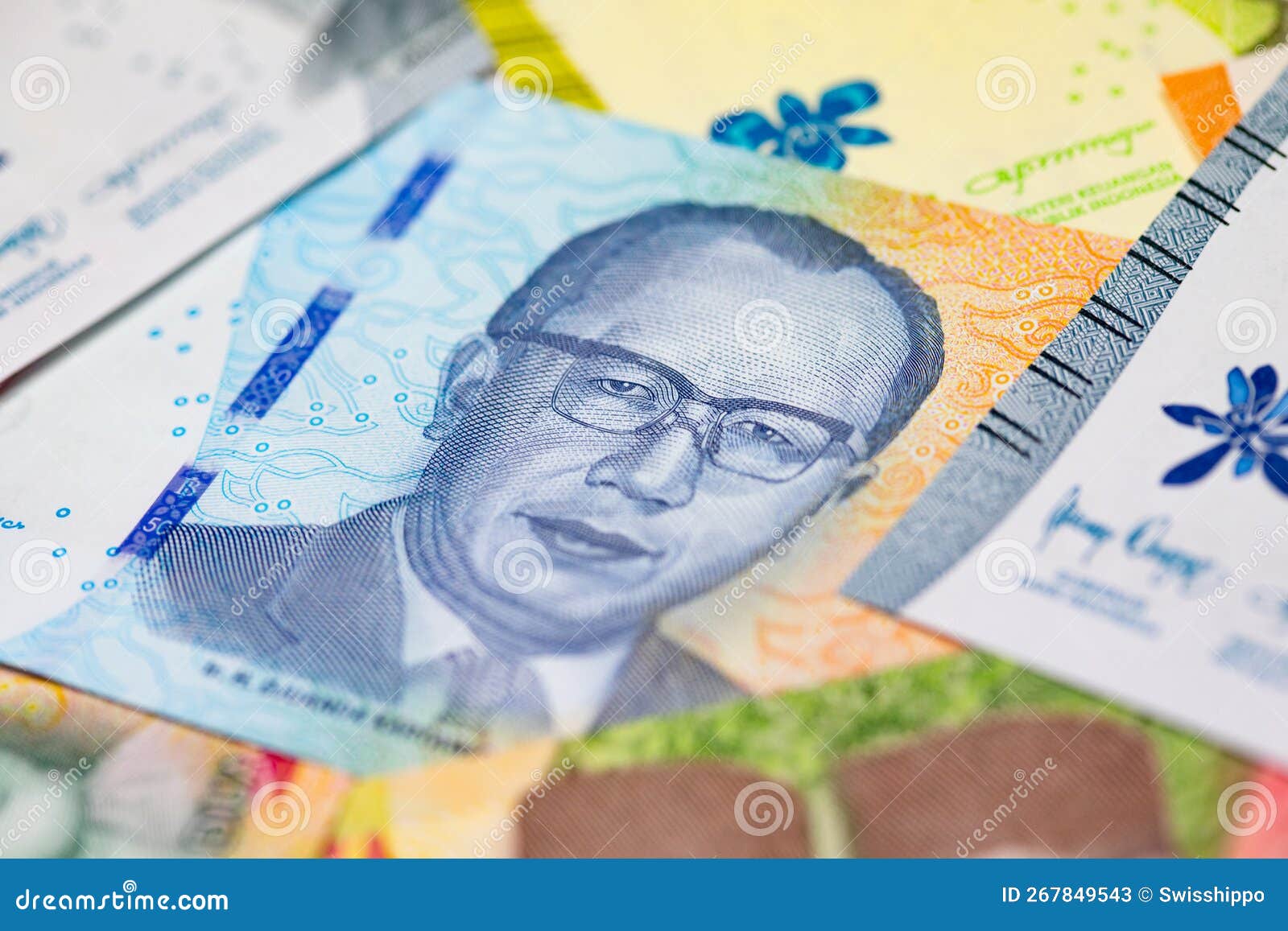 Indonesian banknotes stock image. Image of note, earn - 267849543