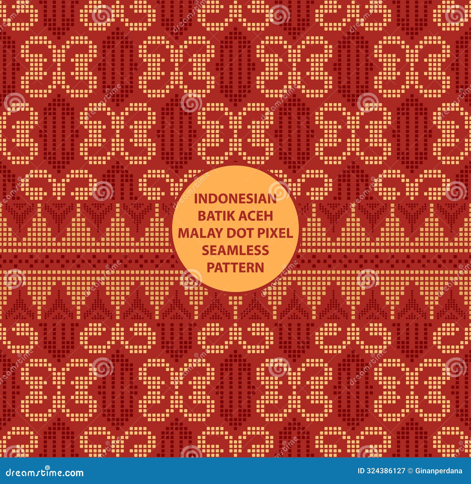 Indonesian Batik Heritage Element Vector Design | CartoonDealer.com ...