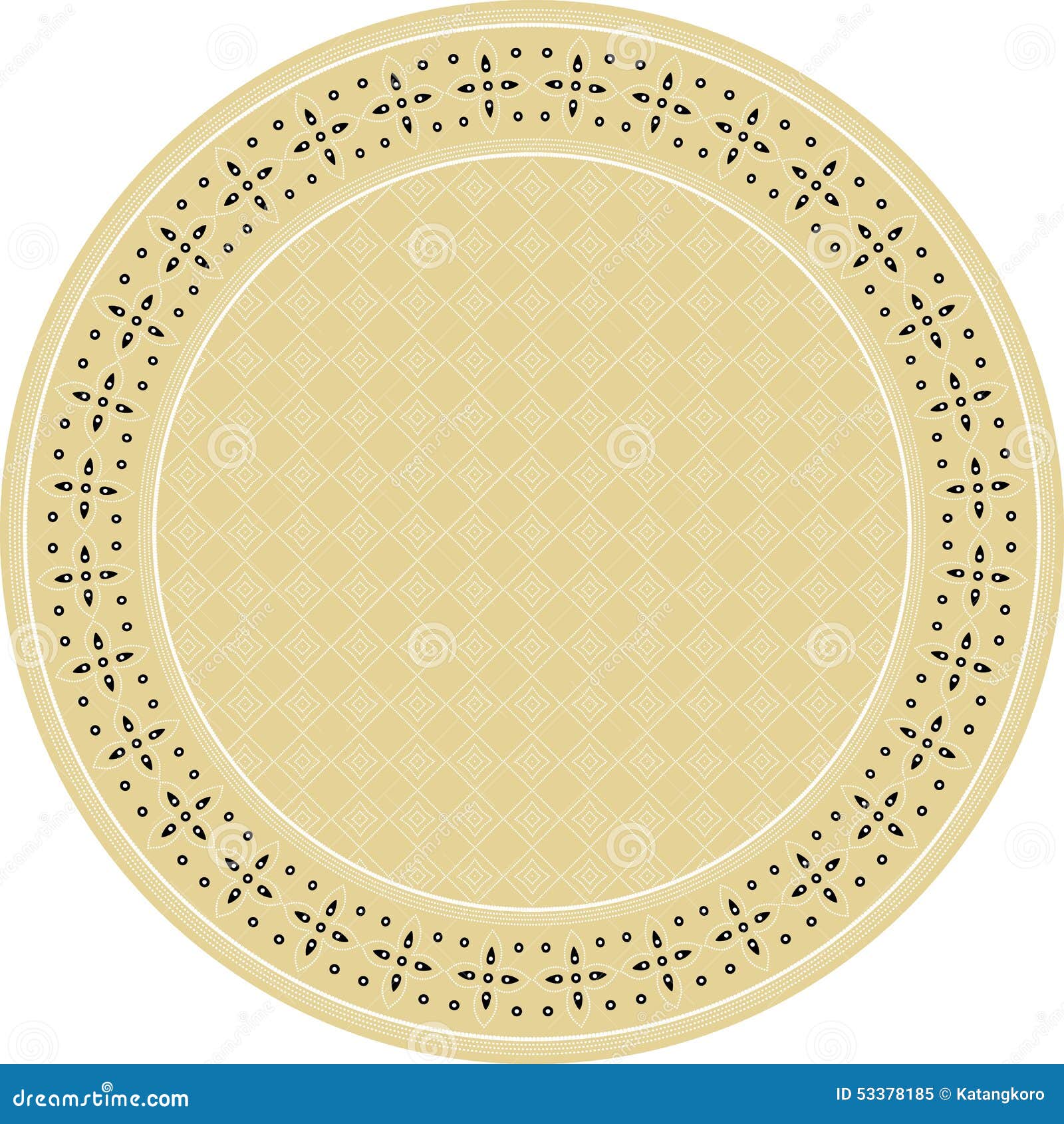 Batik Circle Royalty-Free Stock Image | CartoonDealer.com #11934184