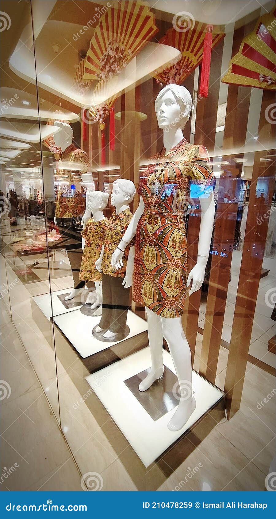 Indonesian Batik on Display Stock Image - Image of culture, indonesian ...