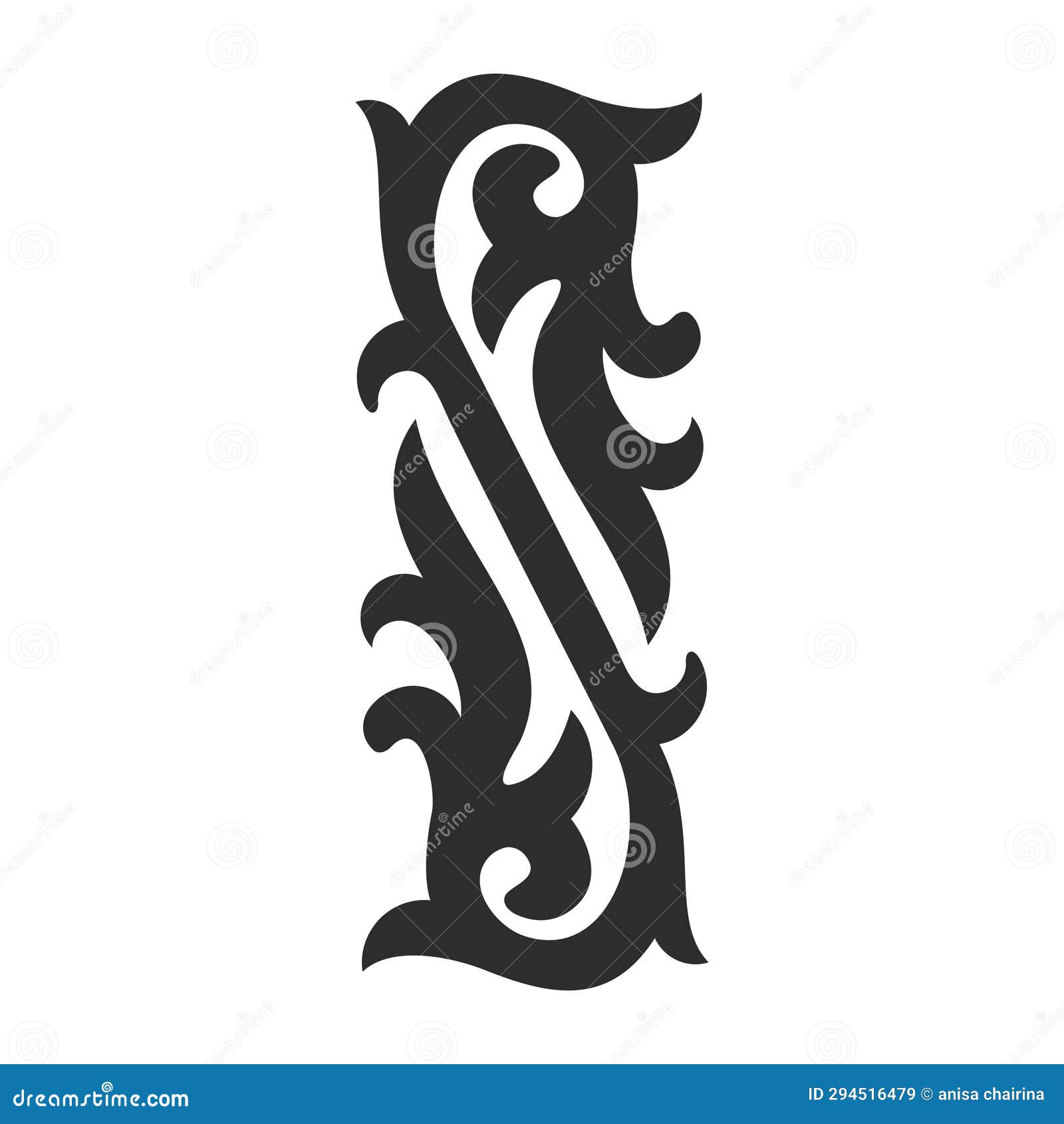 Batak, Gorga Batak, Culture Decoration Vector, Gorga Singa Illustration ...