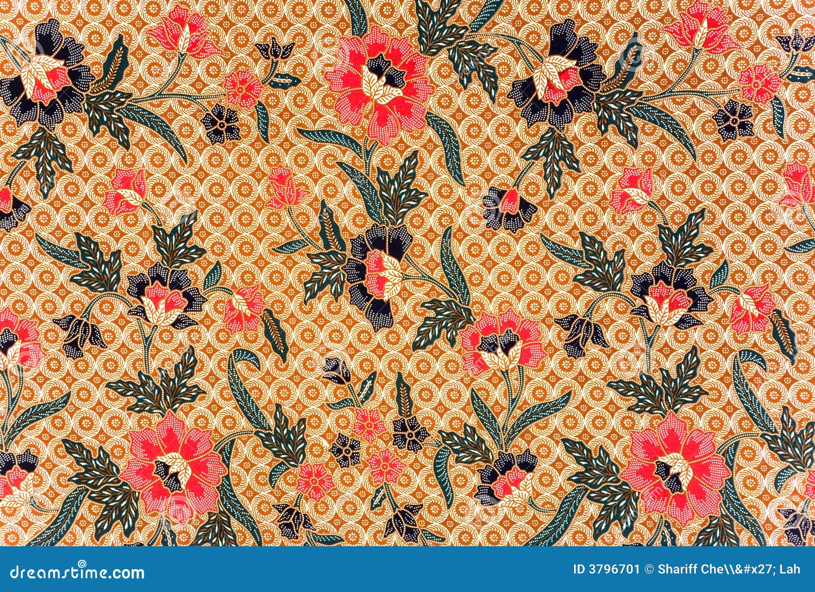 Indonesian Batik Sarong stock image. Image of culture - 3796701