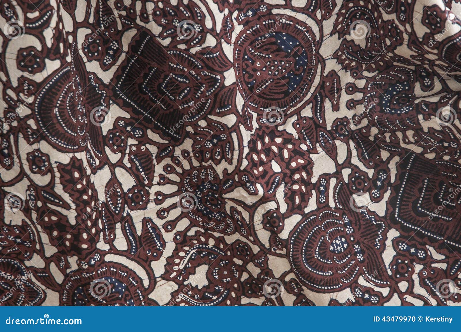 Indonesian batiks stock photo. Image of batiks, ornament - 43479970