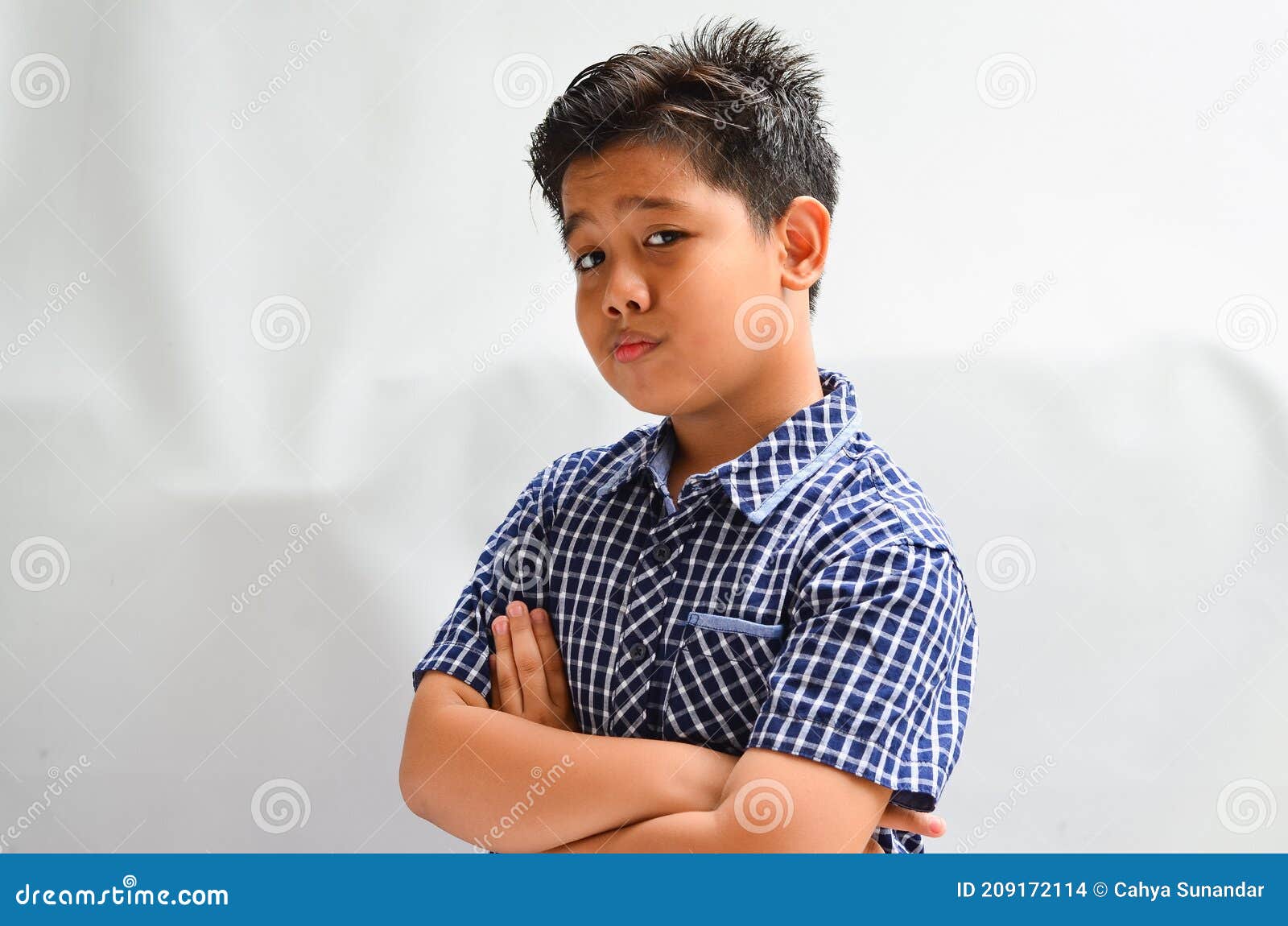 Indonesian Boy with Cool Expression Stock Photo - Image of toddler ...