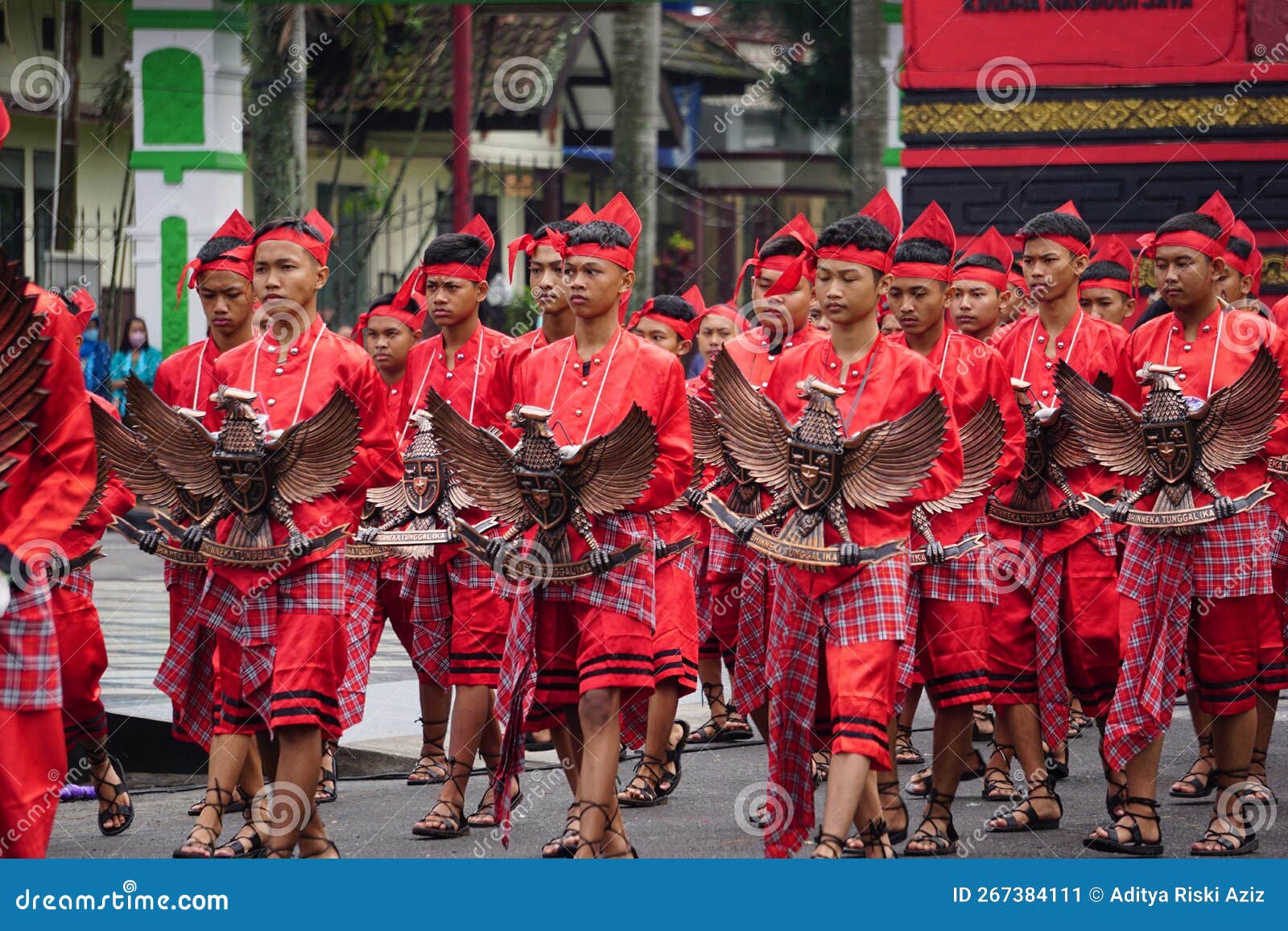 Indonesian Bring National Symbol, Garuda Pancasila Editorial Photo ...