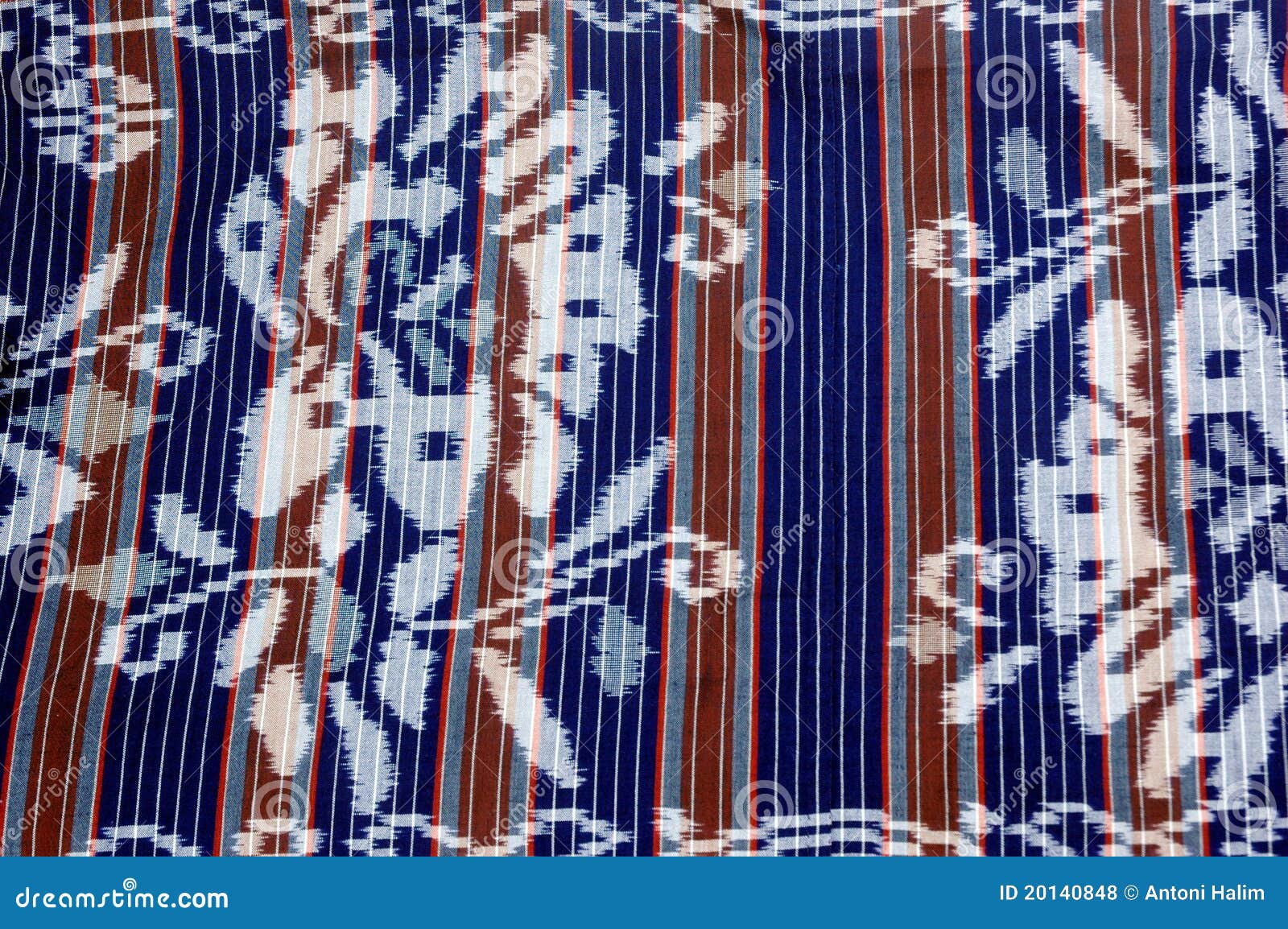 Indonesian Fabric Design Details Stock Photo - Image of handicraft ...