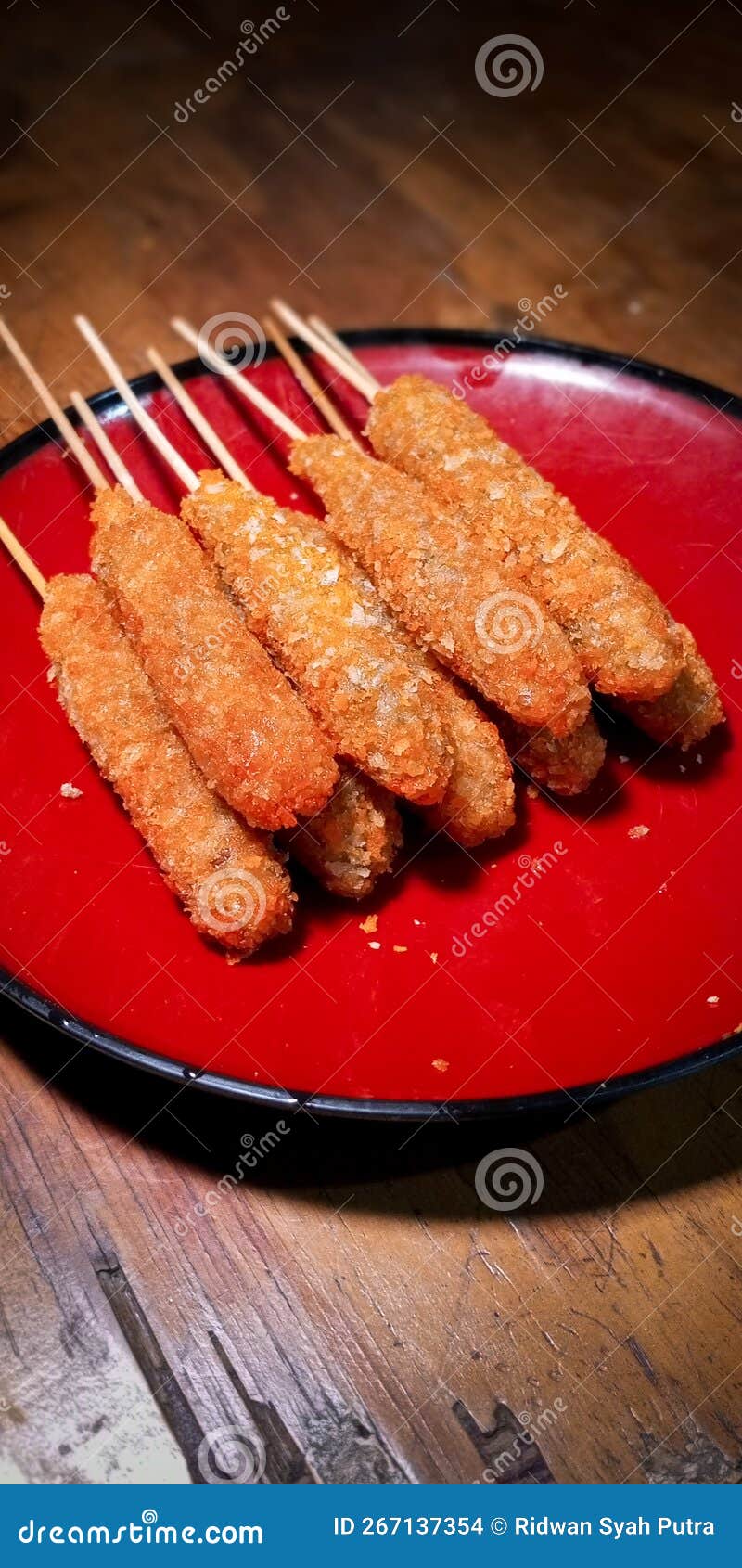 This Indonesian Food is Called Sempol Stock Photo - Image of steak ...
