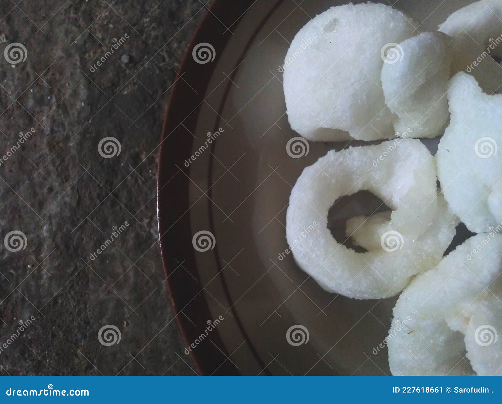 Indonesian Food "Geblek" Stock Image - Image of snack, meal: 227618661