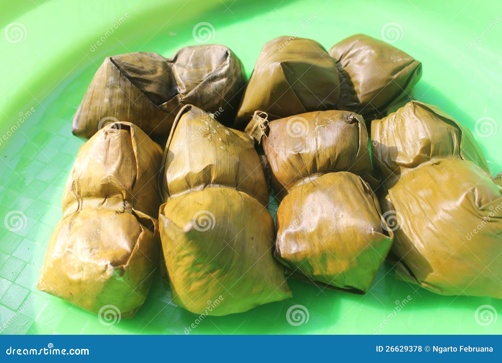 Indonesian Food Lepet stock photo. Image of muslim, rice - 26629378